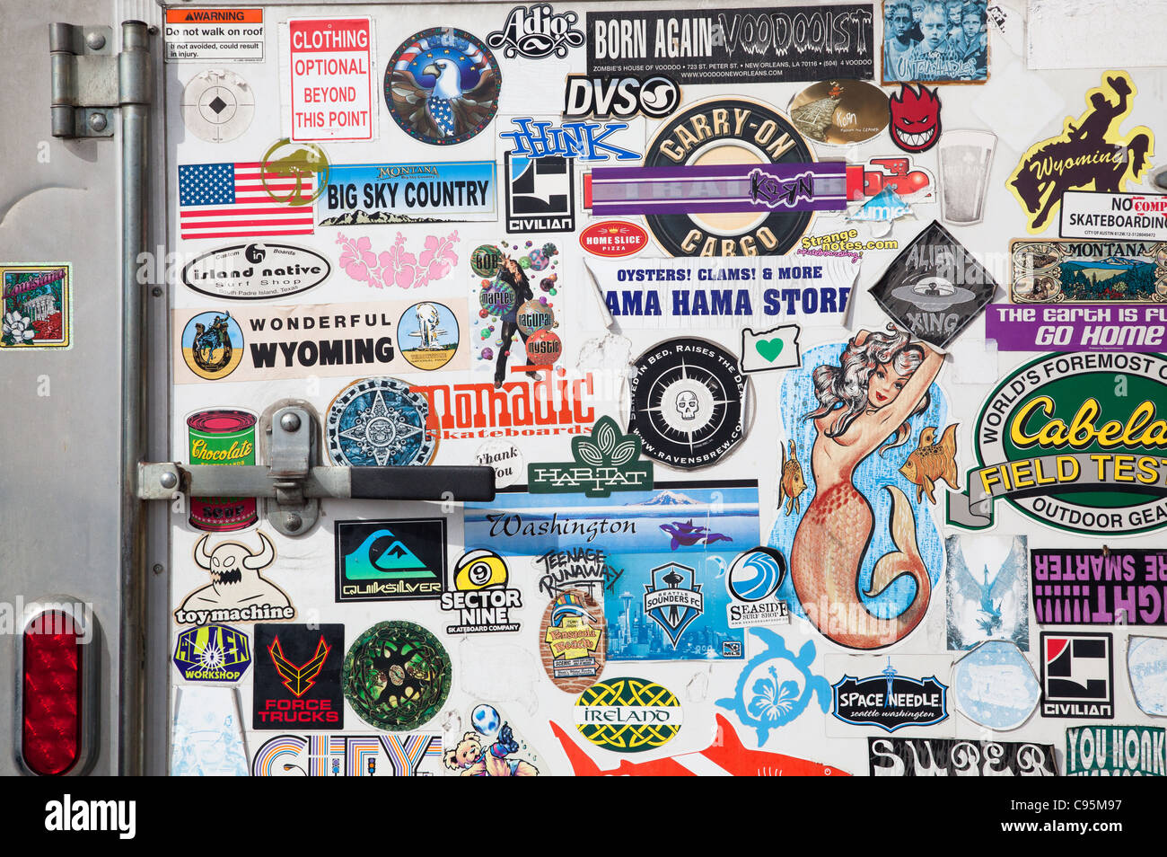 Sticker collection hi-res stock photography and images - Alamy