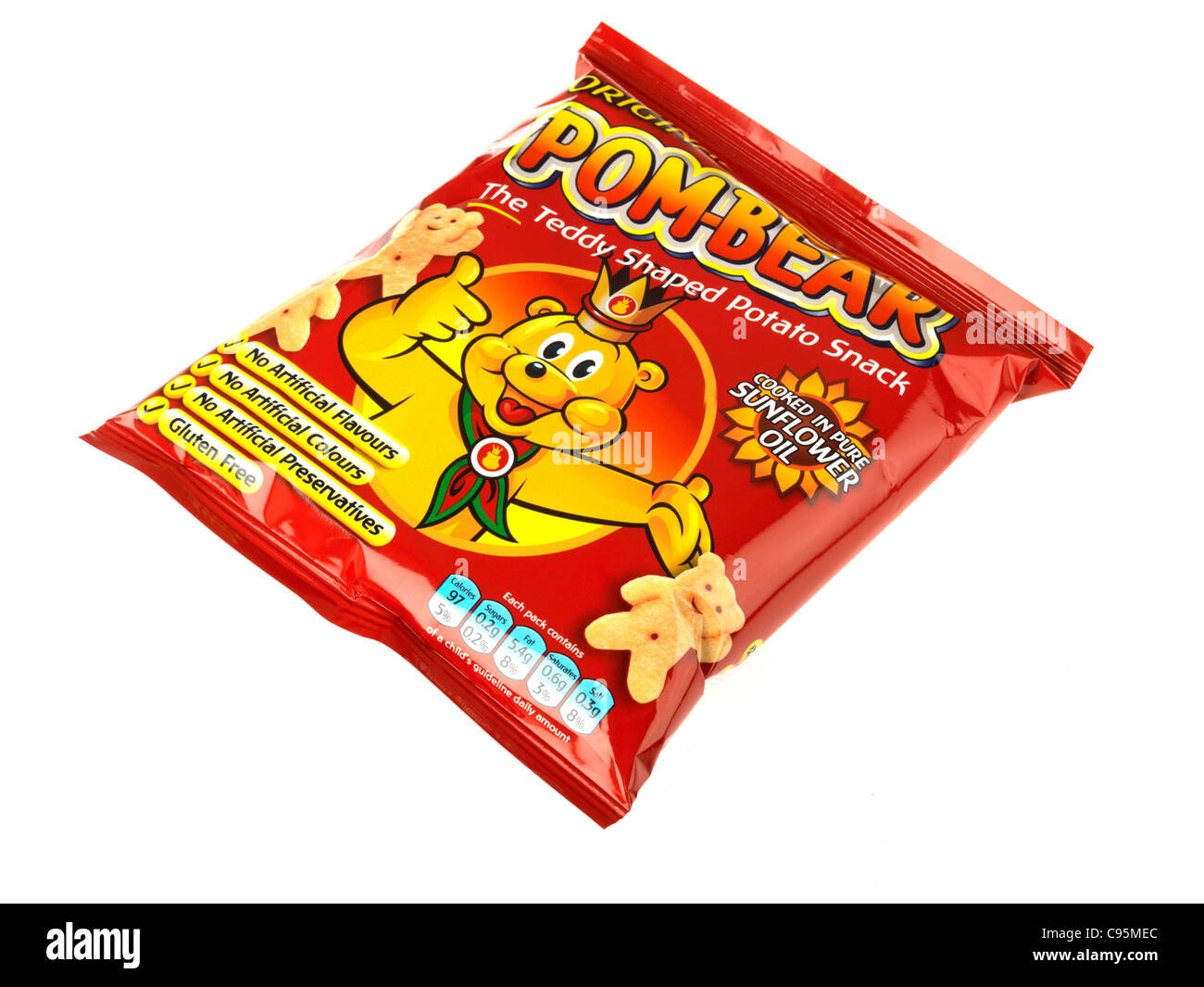 Pom-Bear Potao Snacks Stock Photo - Alamy