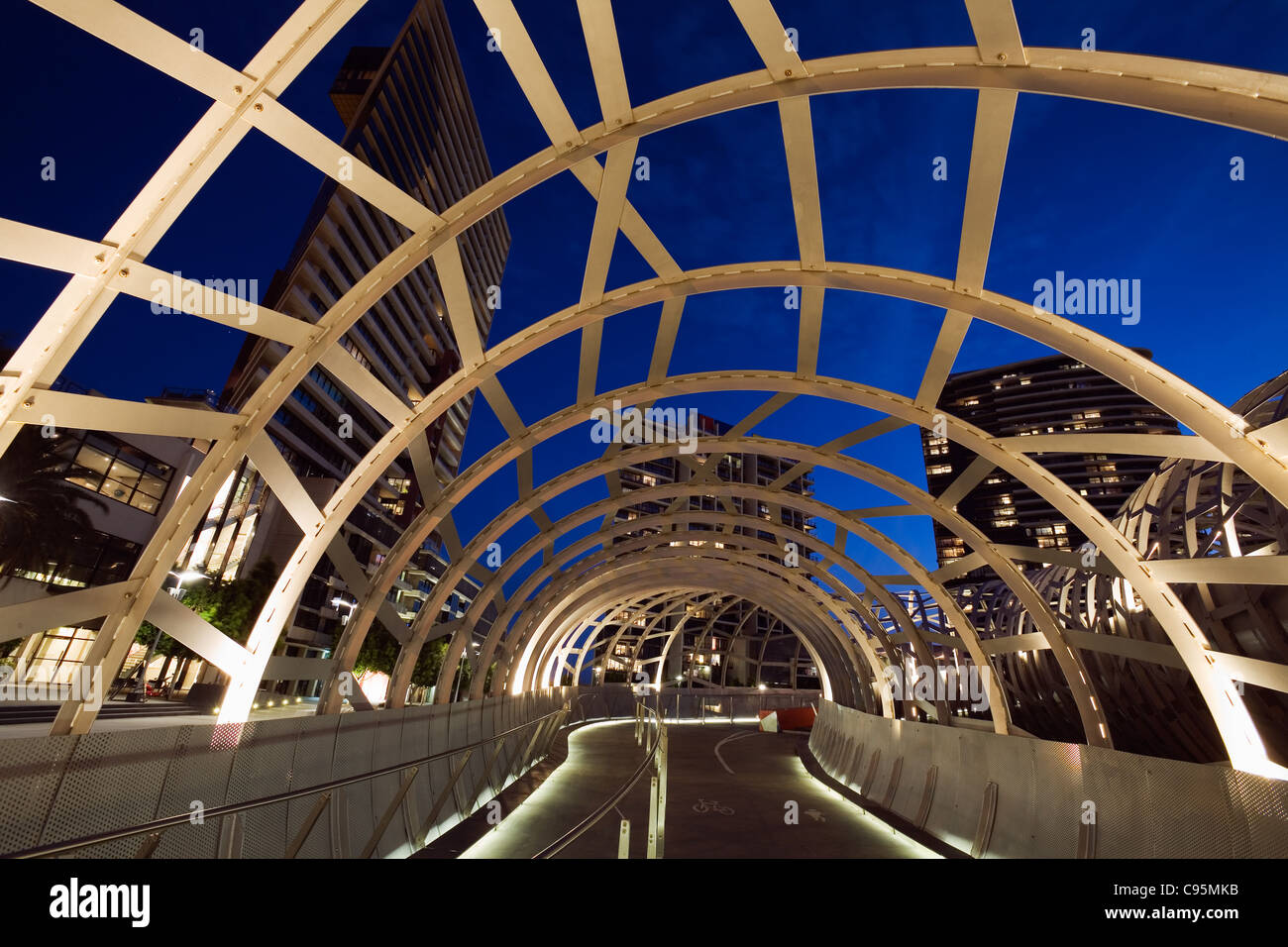 The Webb Dock Bridge in Melbourne's Docklands - its design inspired by ...