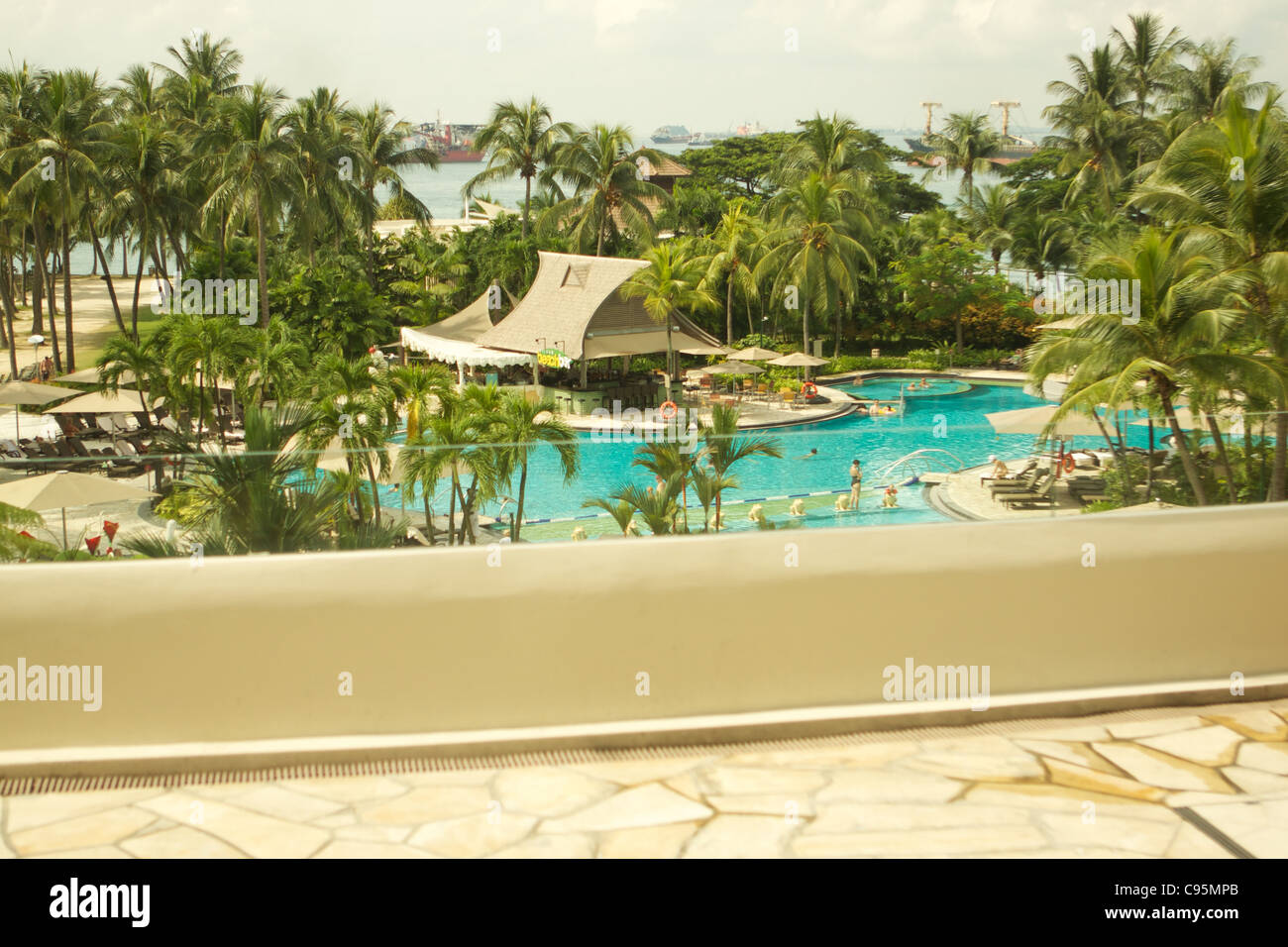 An image of a holiday hotel resort Stock Photo - Alamy