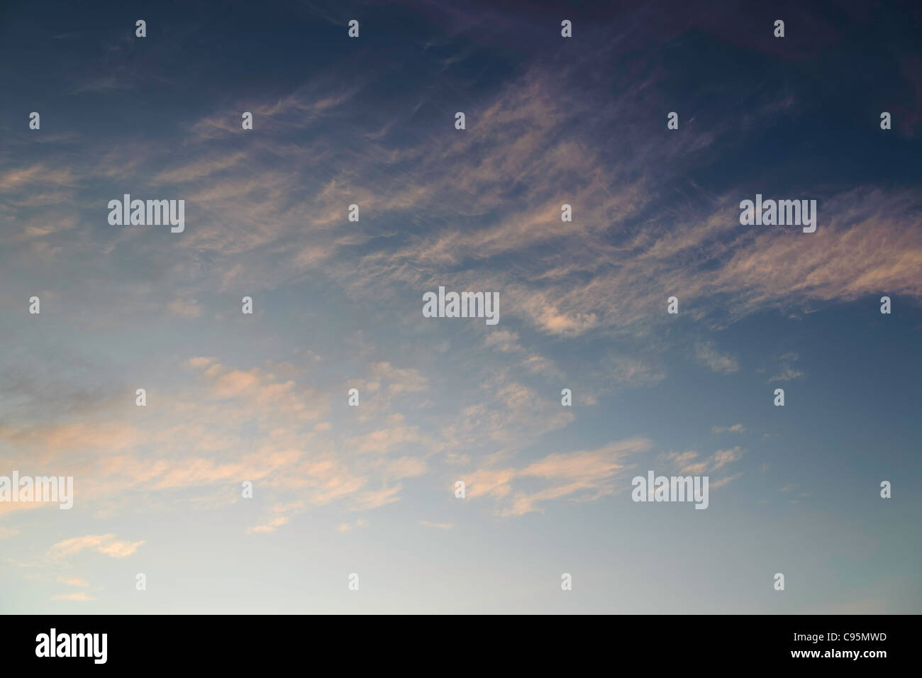 Cloud formation in Devon sky Stock Photo - Alamy