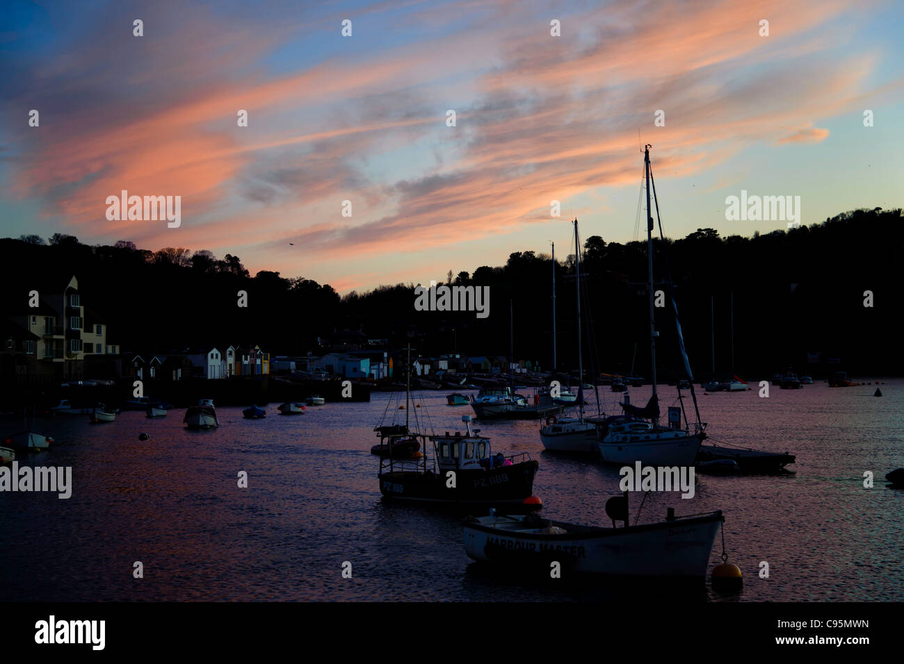 Devon sunset hi-res stock photography and images - Alamy
