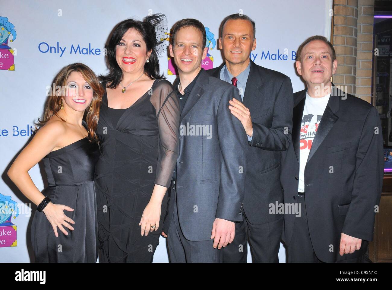 Cast of Forbidden Broadway at arrivals for Only Make Believe On ...