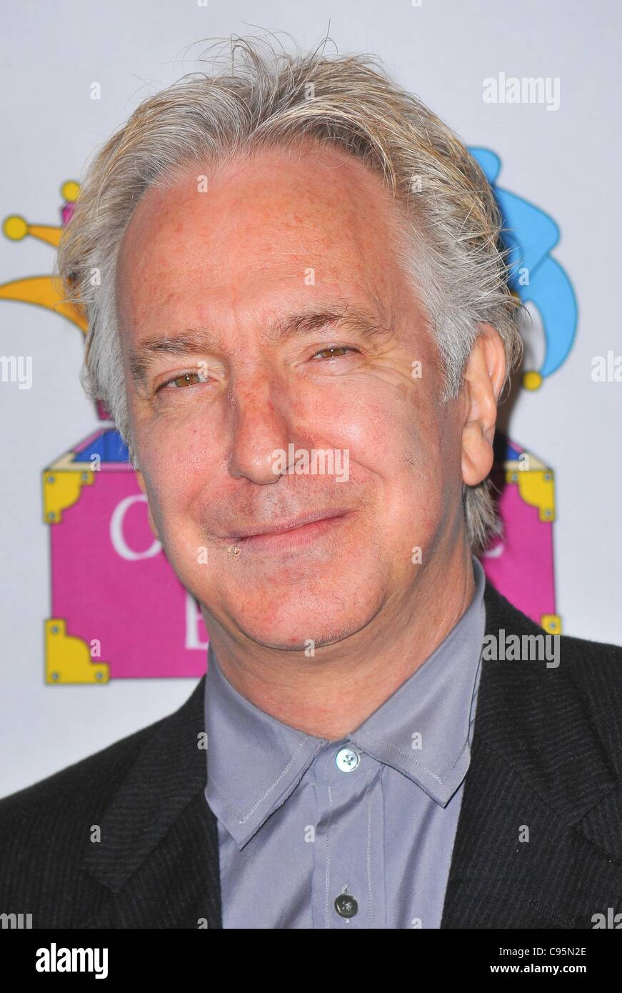 Alan Rickman at arrivals for Only Make Believe On Broadway 12th Annual ...