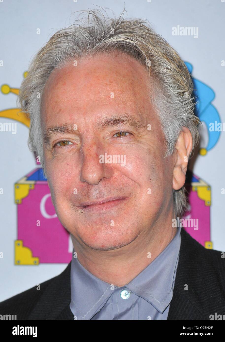 Alan Rickman at arrivals for Only Make Believe On Broadway 12th Annual ...