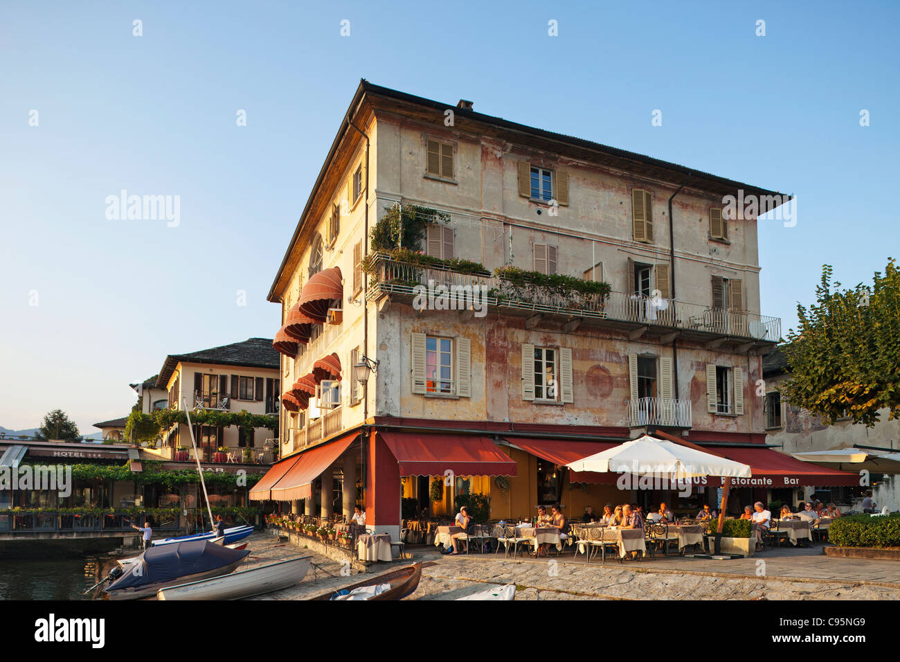 Italy orta lake orta tourists hi-res stock photography and images - Alamy