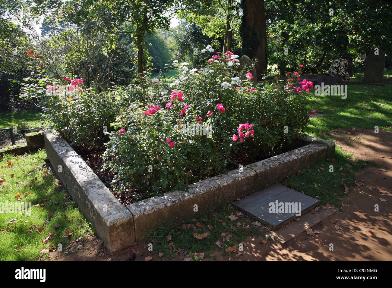 The grave of Mrs Reginald Hargreaves, the "Alice" in Lewis Carroll's ...