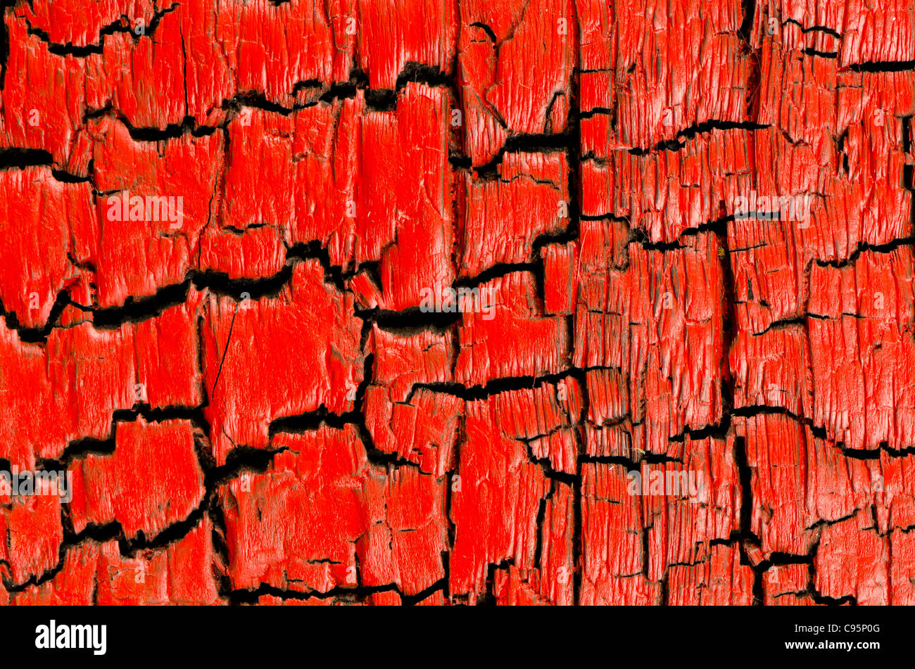 Burnt cracked wood texture hi-res stock photography and images - Alamy