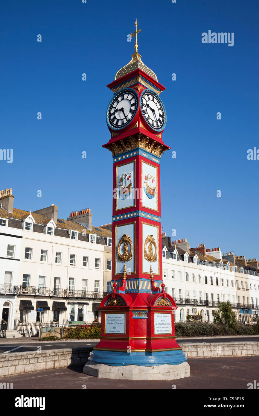Weymouth victorian clock hi-res stock photography and images - Alamy
