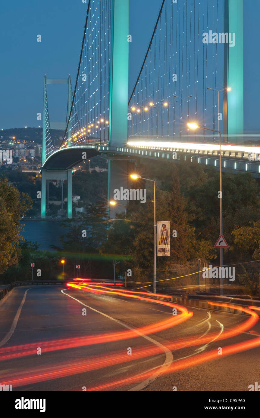 The Bosphorus Bridge, also called the First Bosphorus Bridge is one of ...