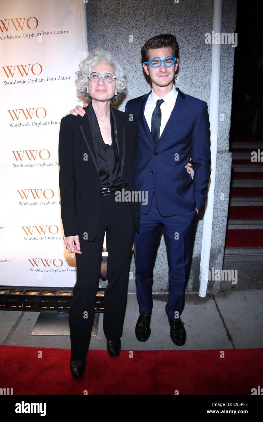 Jane Aronson, Andrew Garfield at arrivals for The Worldwide Orphans ...