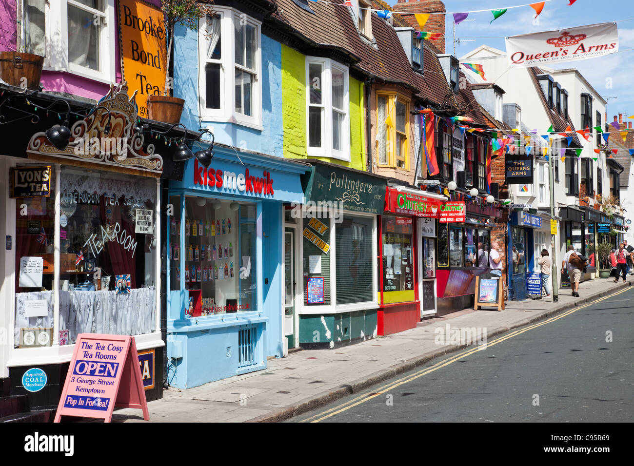 Brighton kemptown hi-res stock photography and images - Alamy