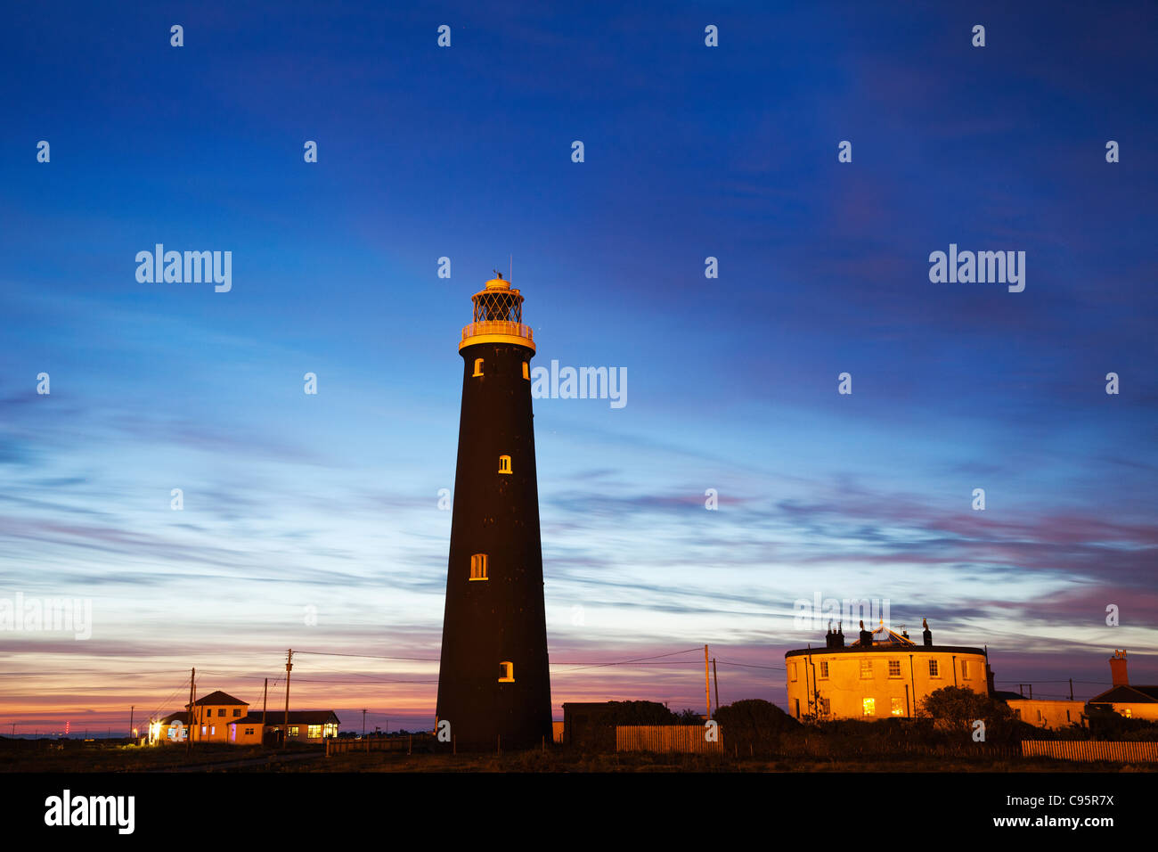 England, Kent, Dungeness, The old Lighthouse Stock Photo - Alamy
