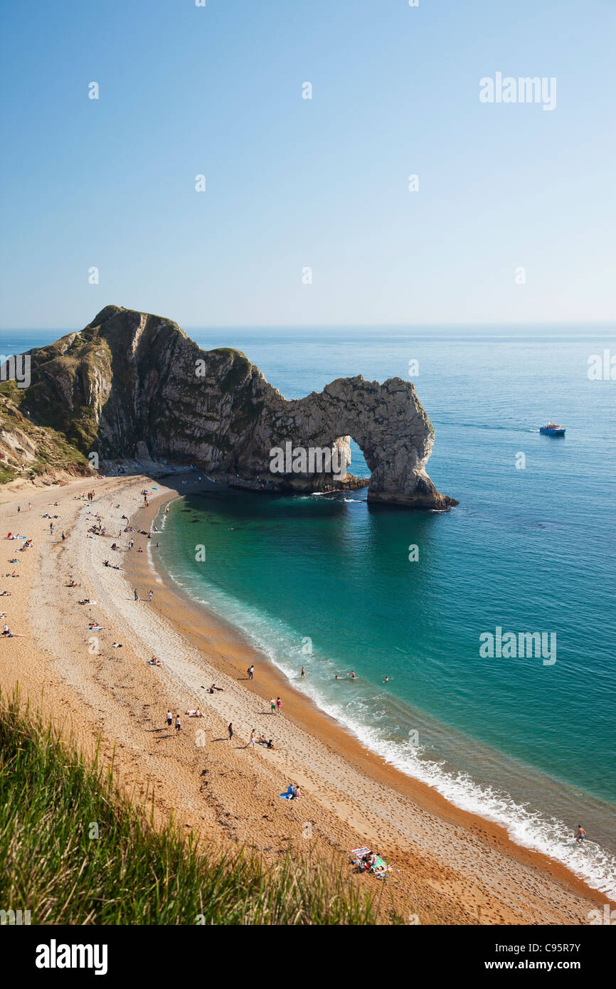 England, Dorset, Durdle Door, Durdle Door Beach Stock Photo - Alamy