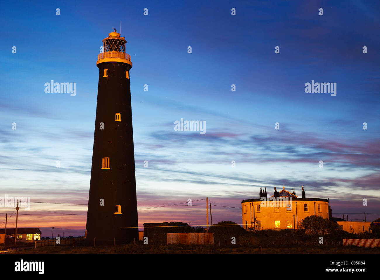England, Kent, Dungeness, The old Lighthouse Stock Photo - Alamy