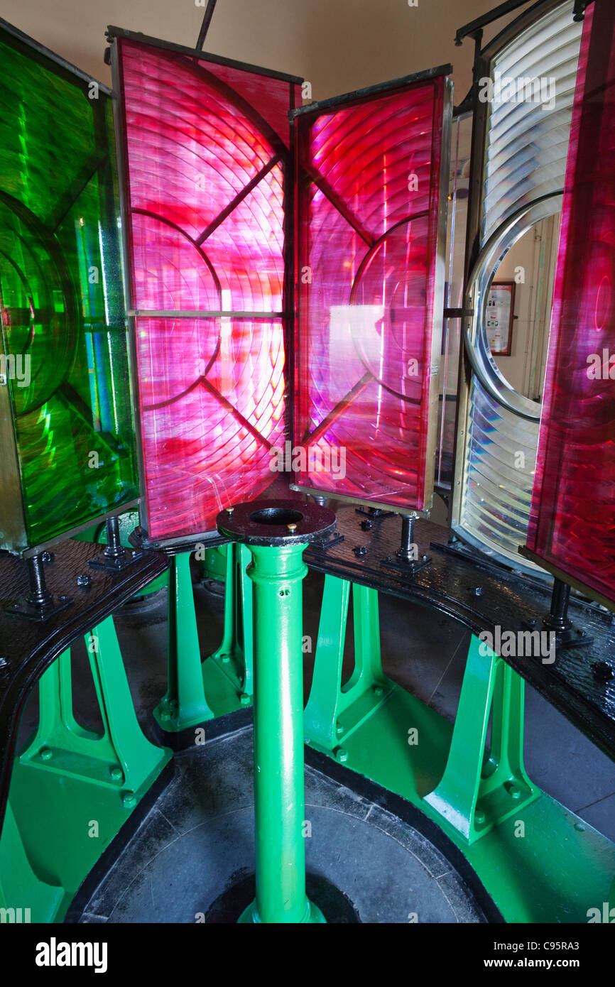 England, Kent, Dungeness, The Old Lighthouse, The Sector Lights Stock ...