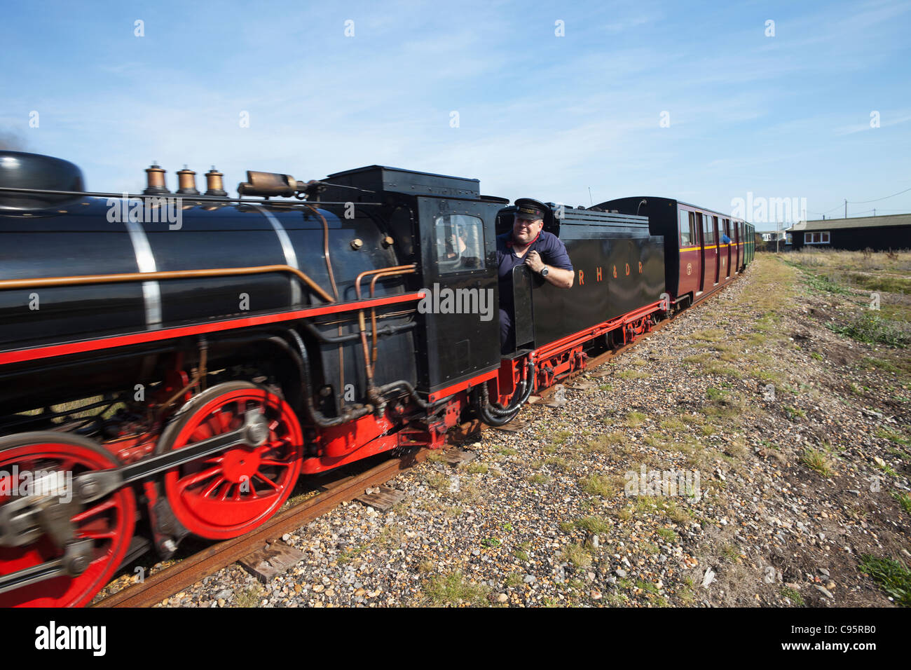 England, Kent, Dungeness, The Romney Hythe and Dymchurch Miniature ...