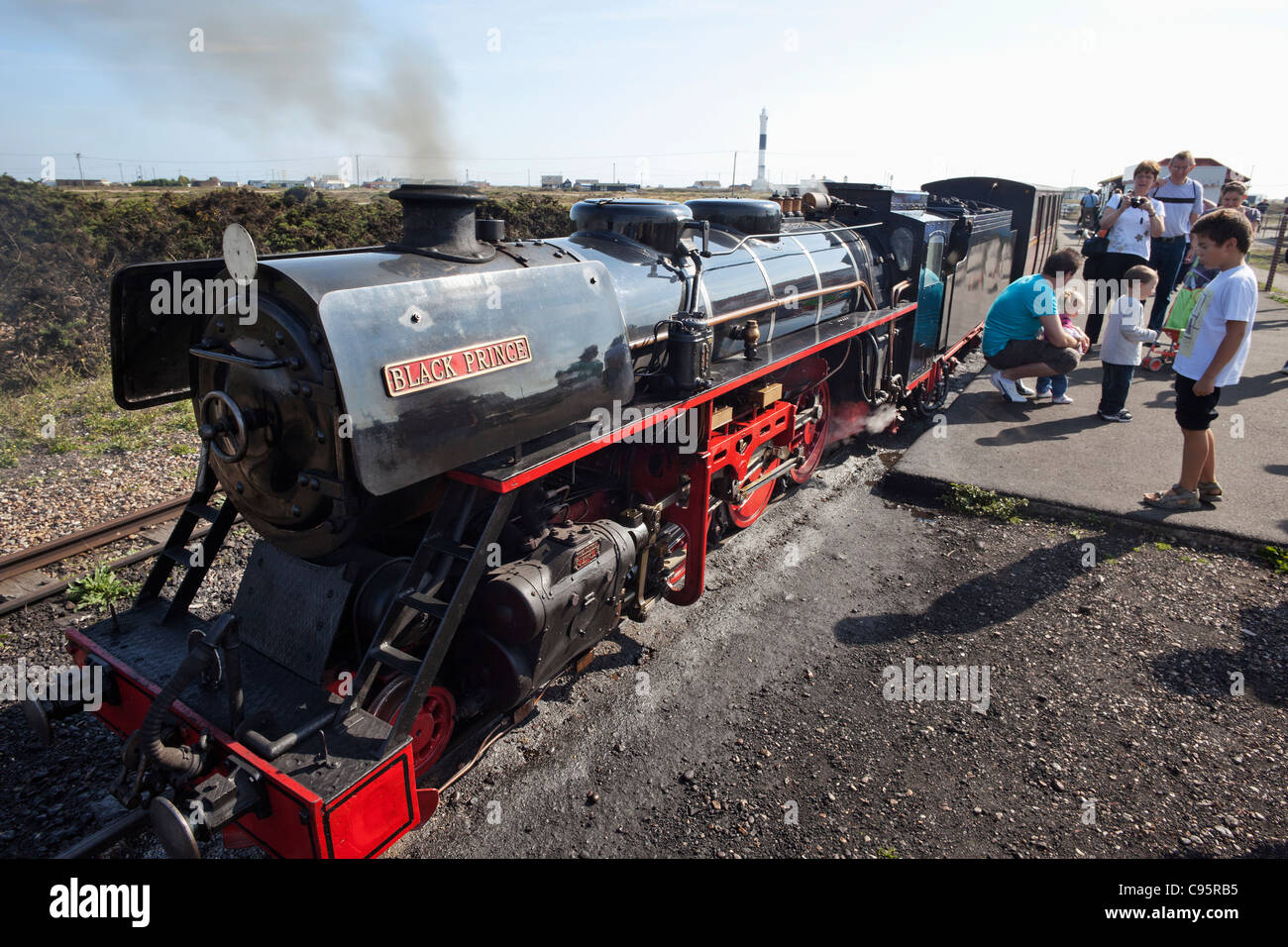 England, Kent, Dungeness, The Romney Hythe and Dymchurch Miniature ...