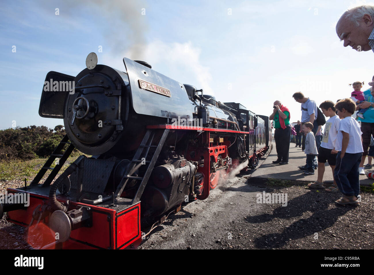 England, Kent, Dungeness, The Romney Hythe and Dymchurch Miniature ...