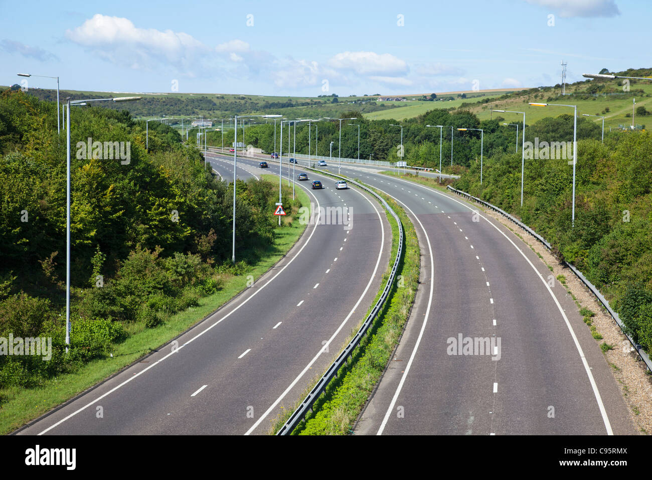 Empty highway hi-res stock photography and images - Alamy