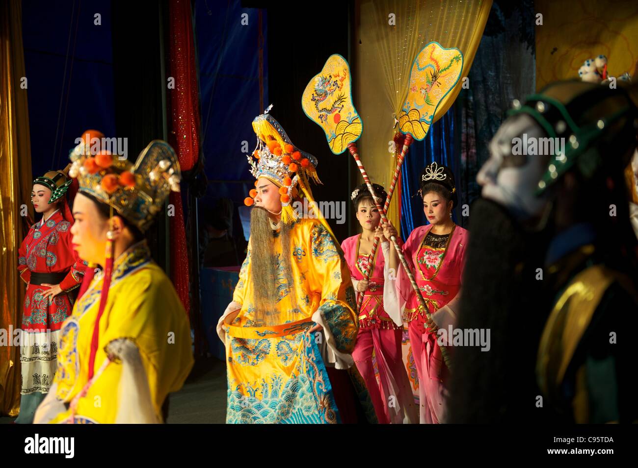 Huangmei troupes traditional culture hi-res stock photography and ...