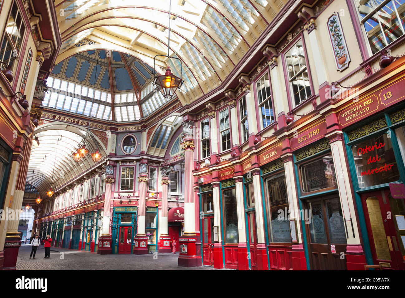 England, London, The City, Leadenhall Market Stock Photo - Alamy