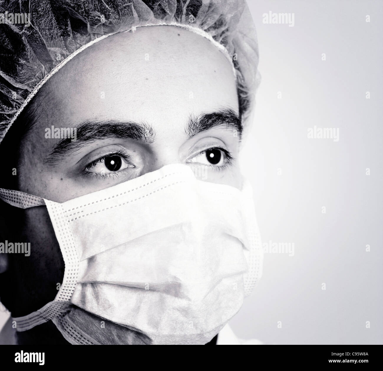 Professional young doctor at work Stock Photo - Alamy