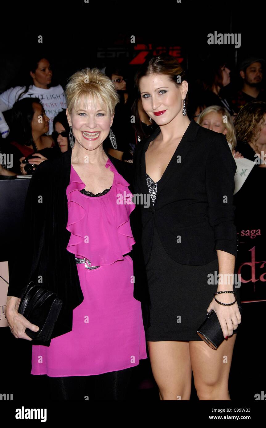 Dee Wallace, Gabriel Stone at arrivals for The Twilight Saga: Breaking ...