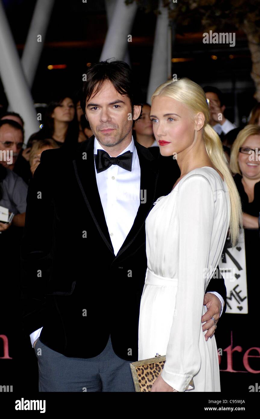 Billy Burke, Pollyanna Rose at arrivals for The Twilight Saga: Breaking ...