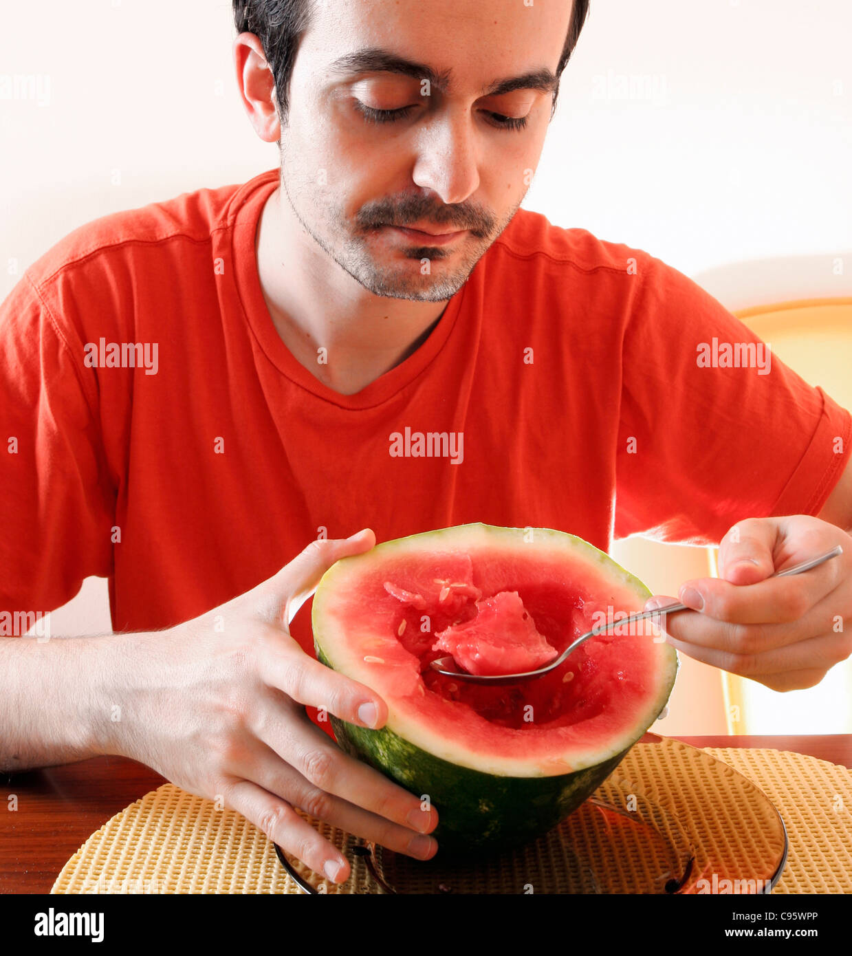 Fruit model beauty watermelon hi-res stock photography and images - Alamy