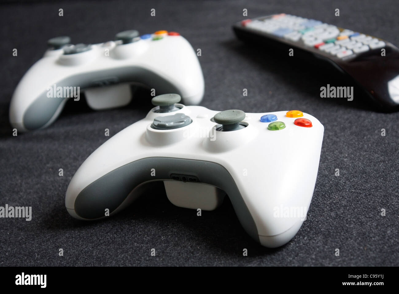 Game controllers hi-res stock photography and images - Alamy