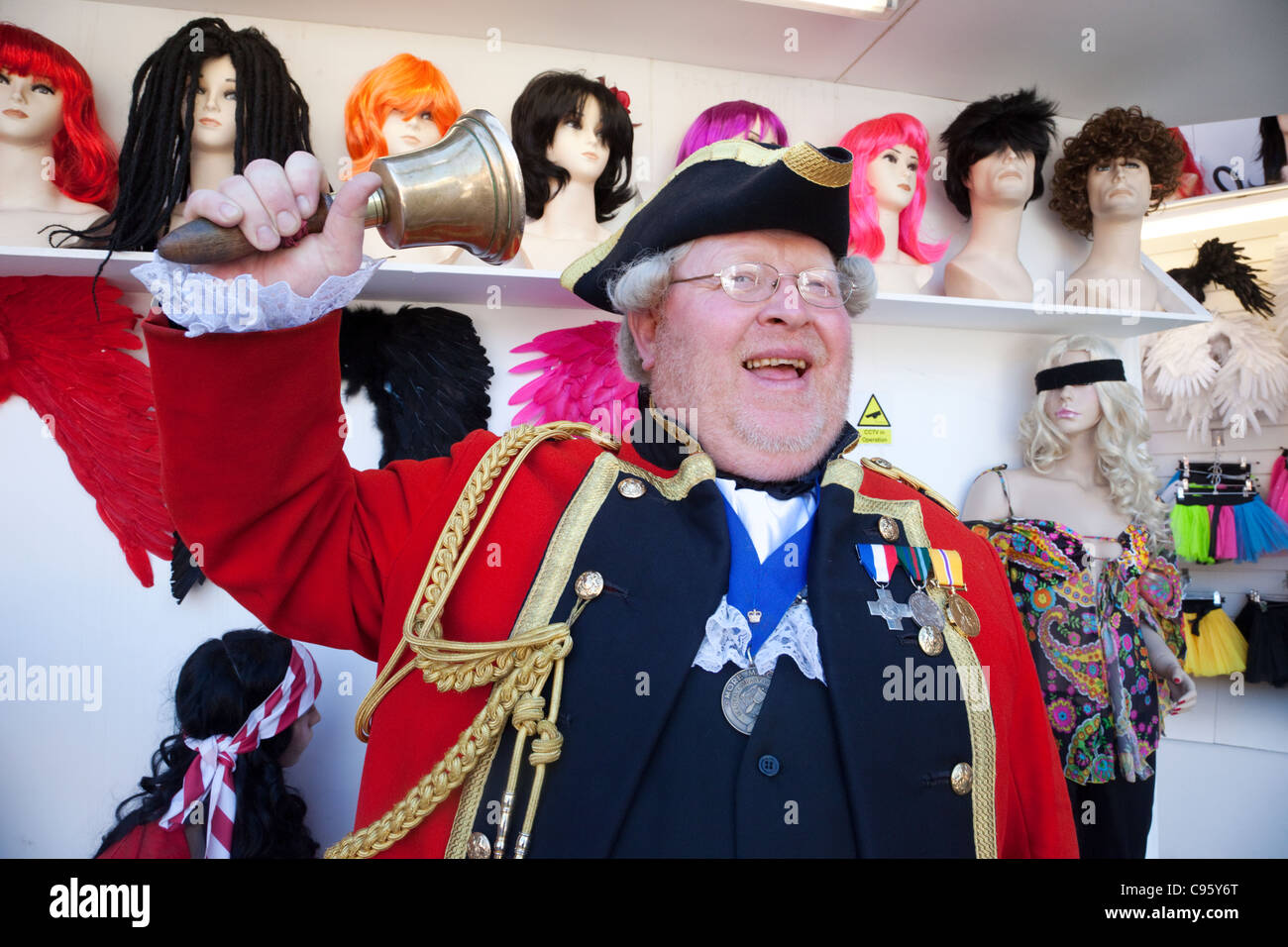 England, London, Camden, Alan Myatt Town Crier Stock Photo - Alamy