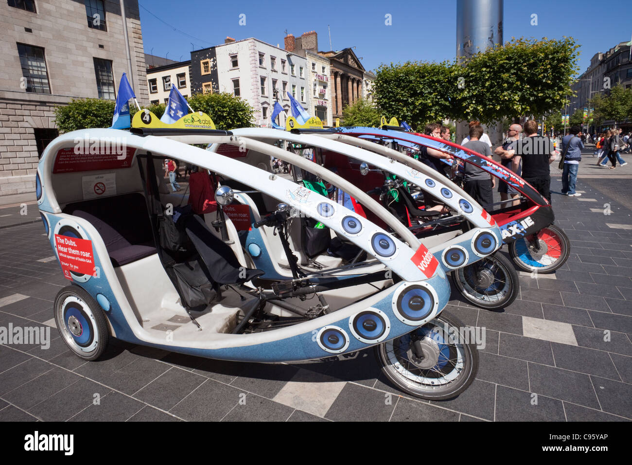 Dublin taxis hi-res stock photography and images - Alamy