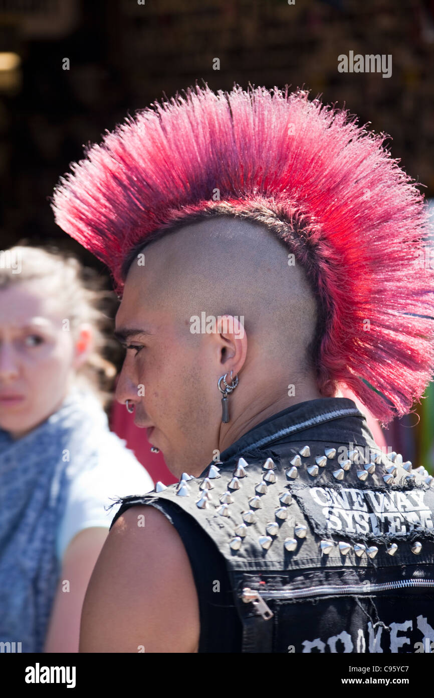 England, London, Camden Market, Punk Stock Photo - Alamy