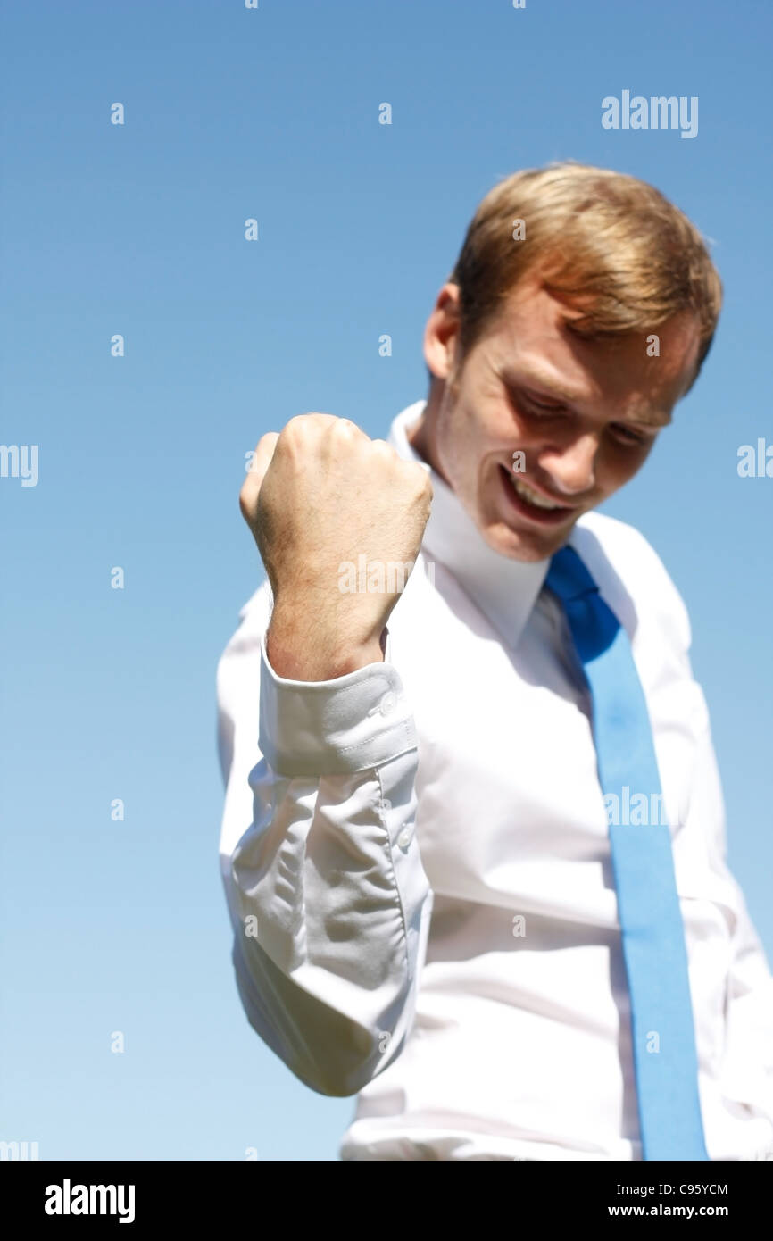 Business people yes success hi-res stock photography and images - Alamy