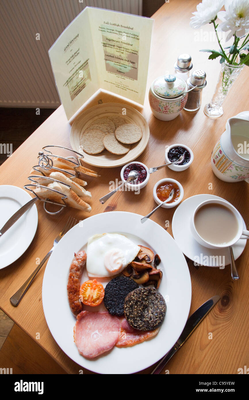 Scotland, Traditional Scottish Breakfast Stock Photo - Alamy