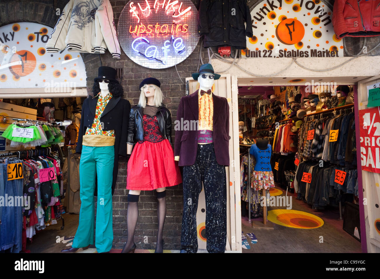 England, London, Camden, Camden Market, Shop Display Stock Photo - Alamy