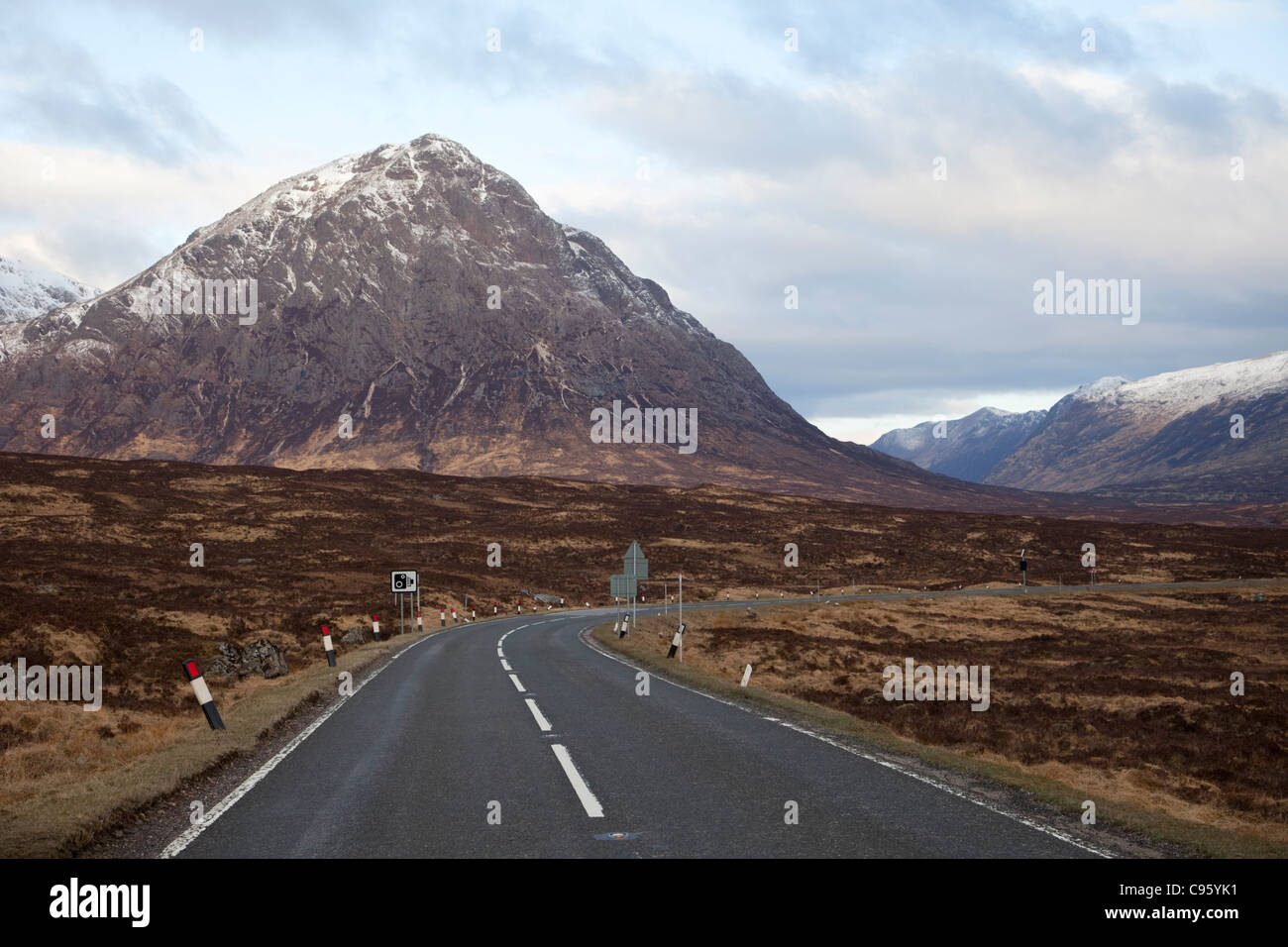 Scotland, Highland Region, Glen Coe, Buachaille Etive Mor Stock Photo ...