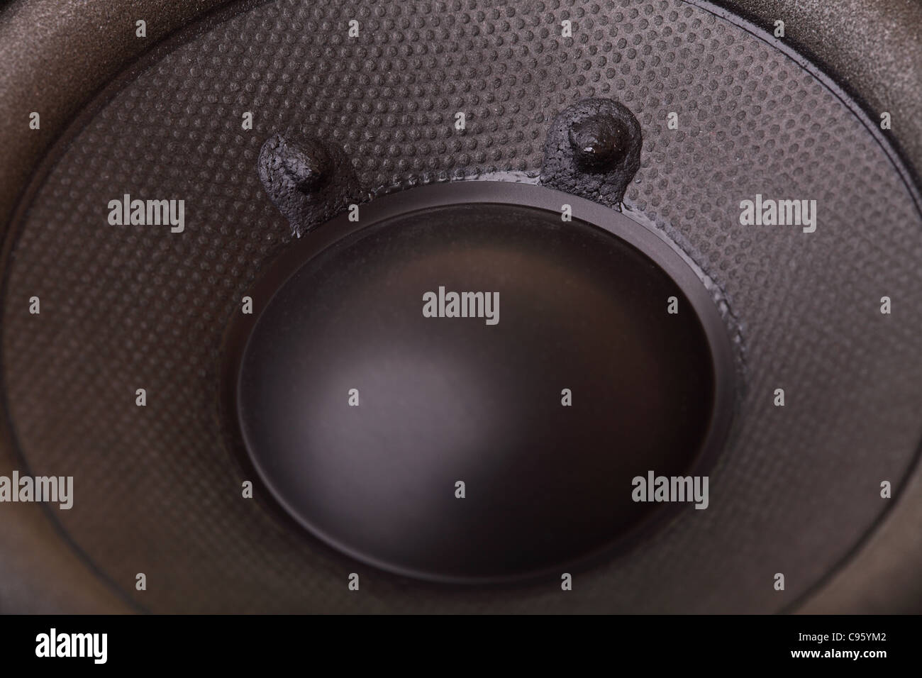 multimedia black audio speaker background music loudspeaker Stock Photo ...