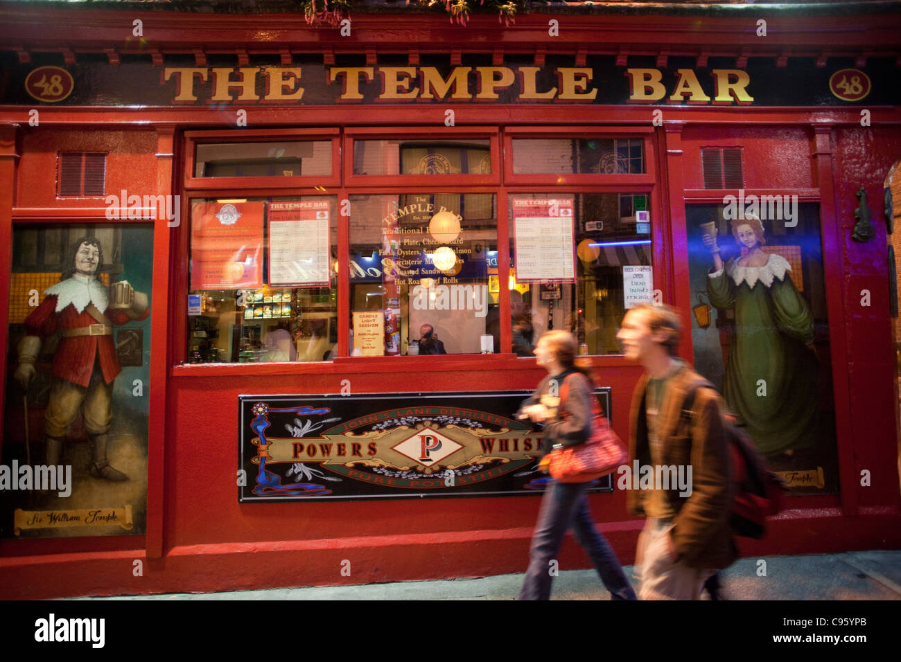 Republic of Ireland, Dublin, Temple Bar Pub Stock Photo - Alamy