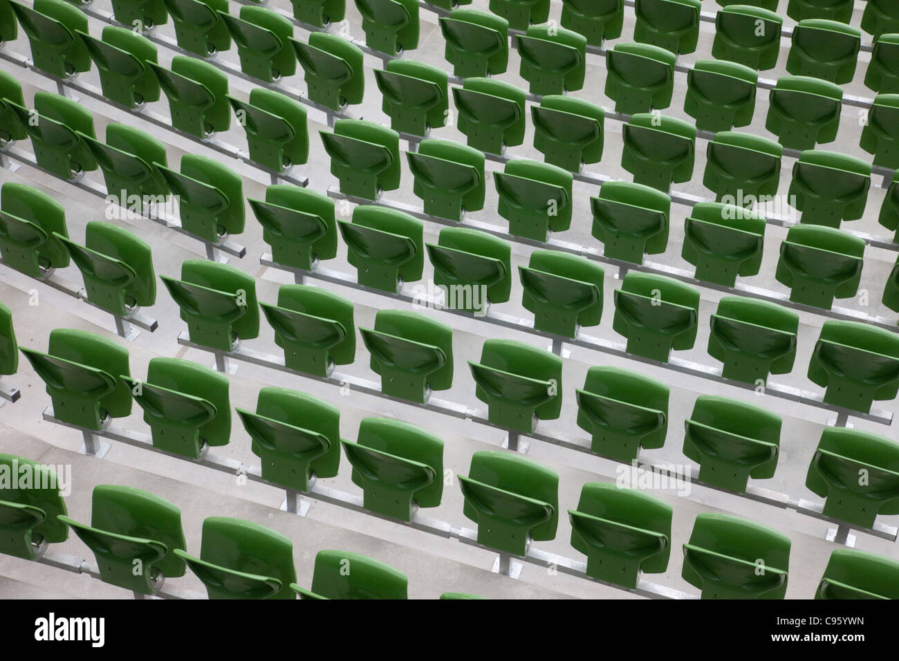 Republic of Ireland, Dublin, Seating in The Aviva Stadium Stock Photo ...