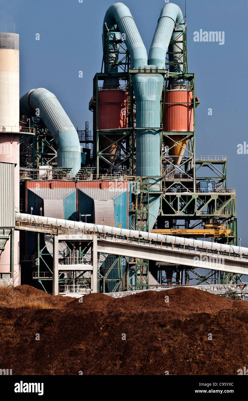Ramleh, on the Via Maris ,Israel. The Ramla cement works Stock Photo ...