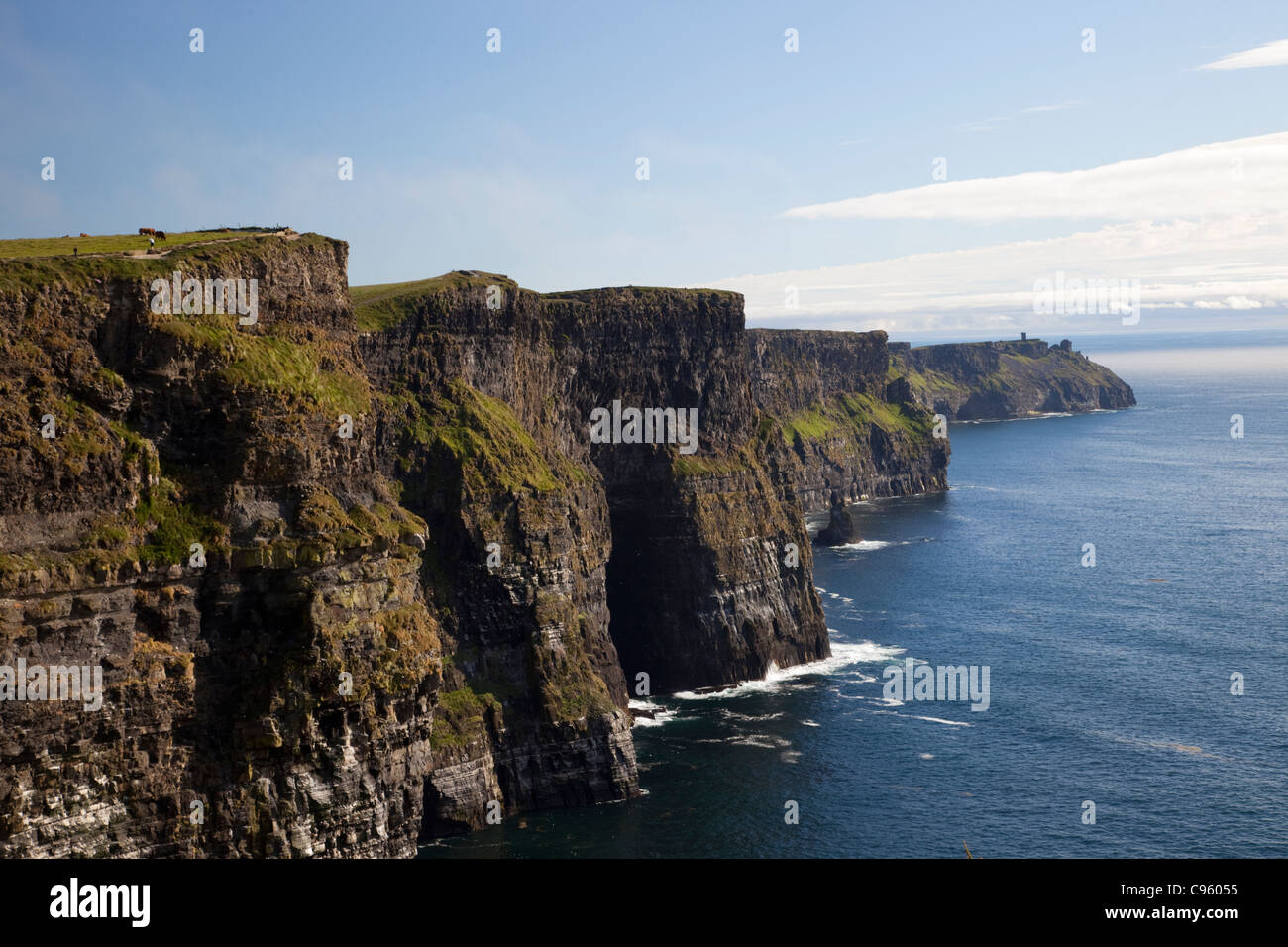 Republic of Ireland, County Clare, Cliffs of Moher Stock Photo - Alamy