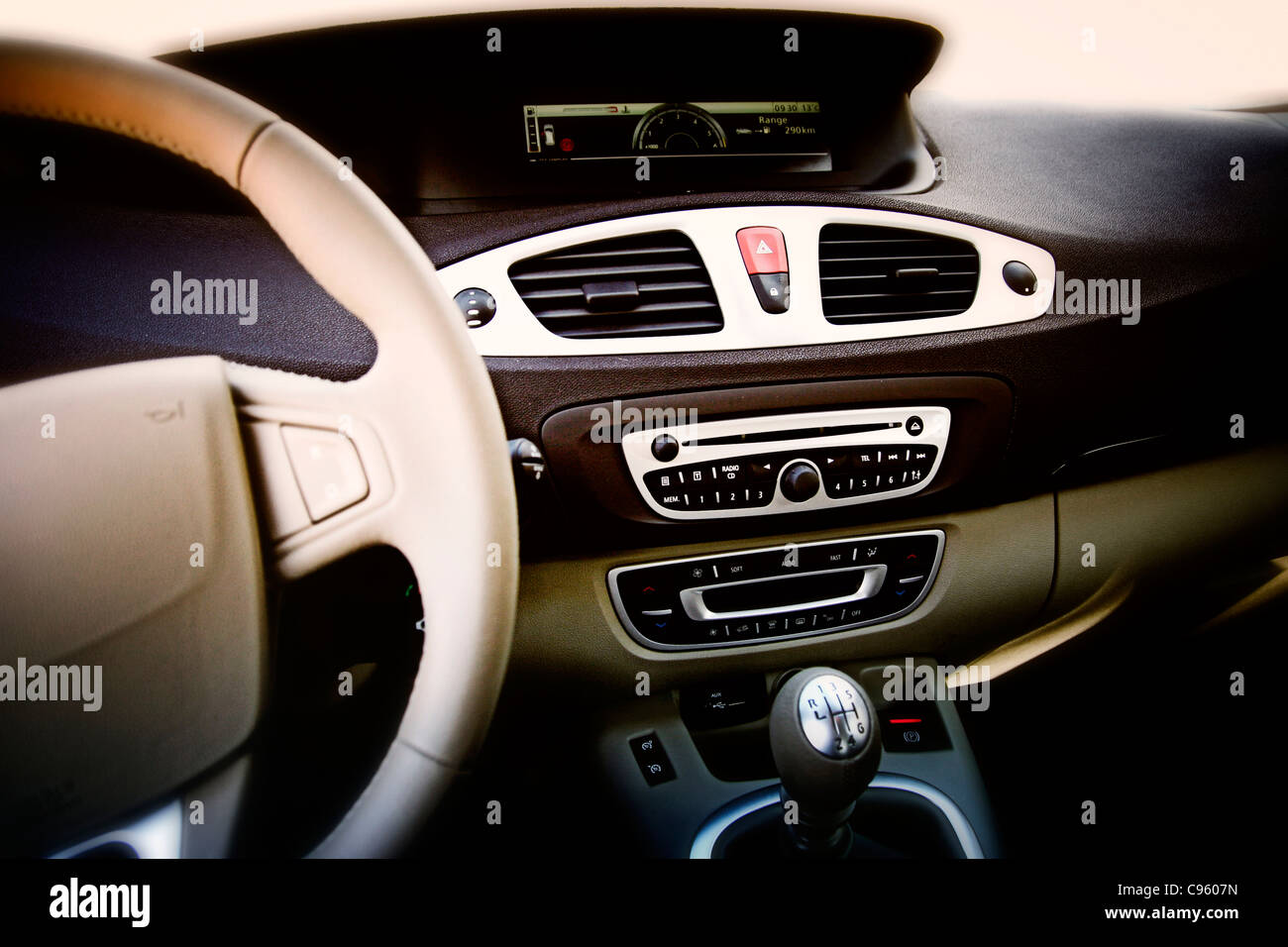 Close-up of a car board Stock Photo - Alamy