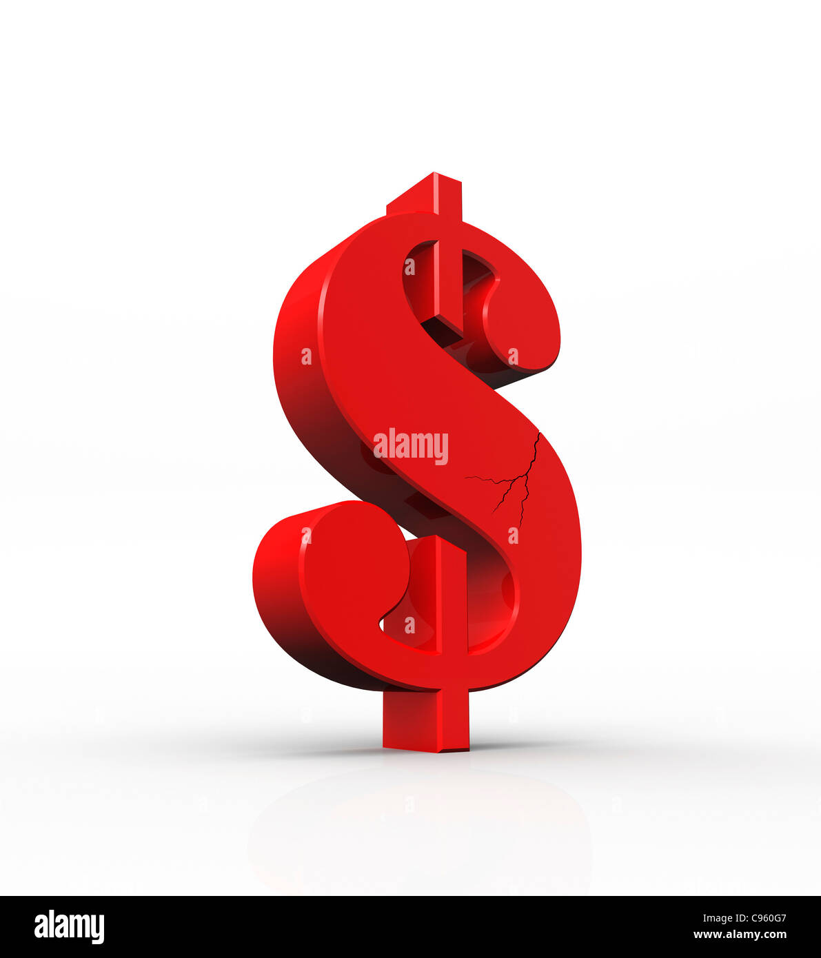 Currency crash conceptual artwork Stock Photo - Alamy