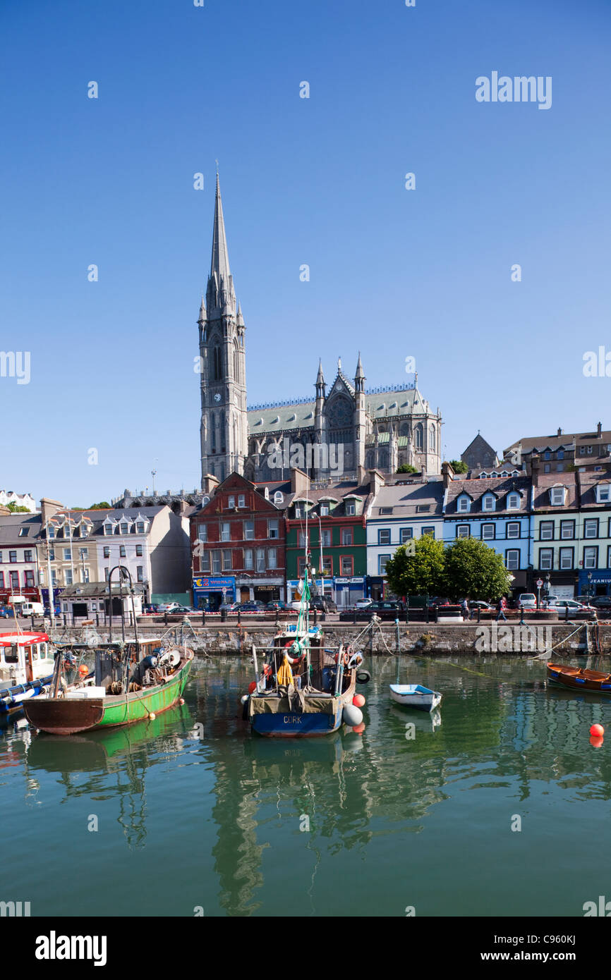 Cobh waterfront and st colmans cathedral hi-res stock photography and ...
