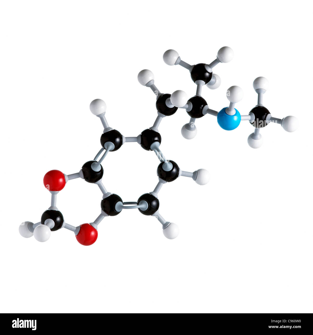 Ecstasy drug molecule Stock Photo - Alamy