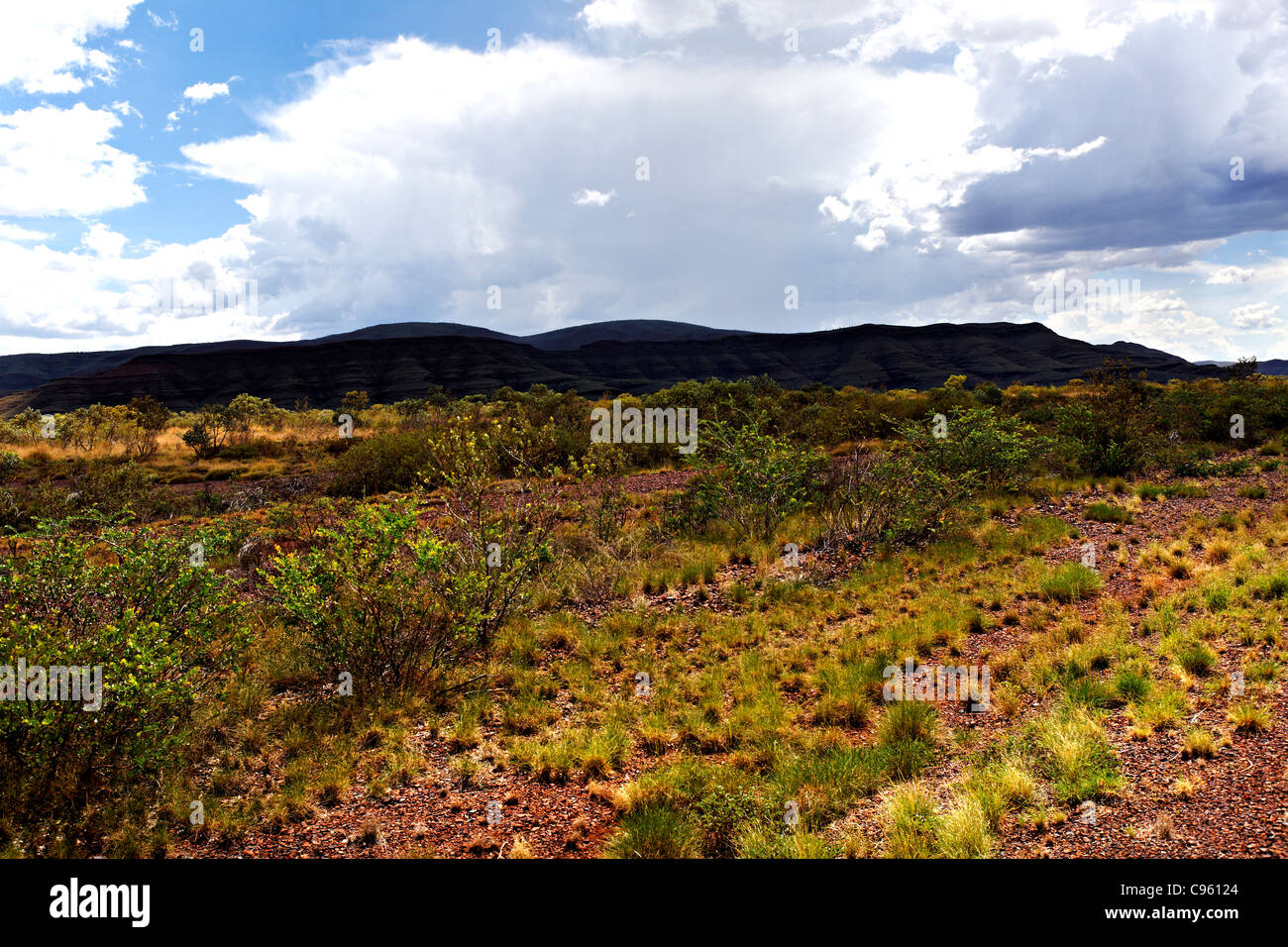 Australian outback landscape, Pilbara Western Australia Stock Photo - Alamy