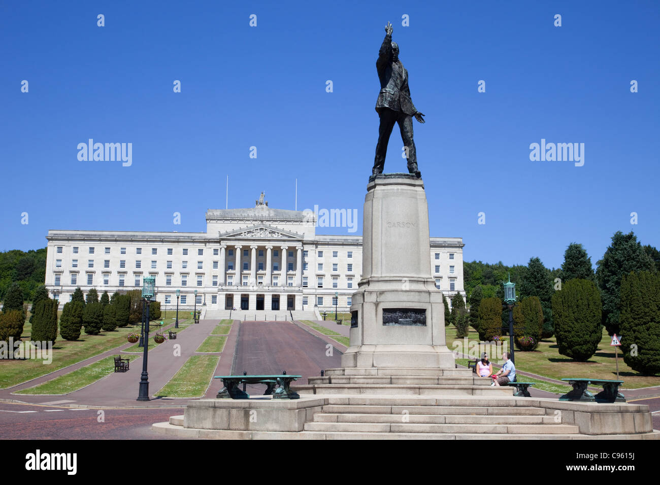 Northern Ireland, Belfast, Stormont Castle Stock Photo - Alamy