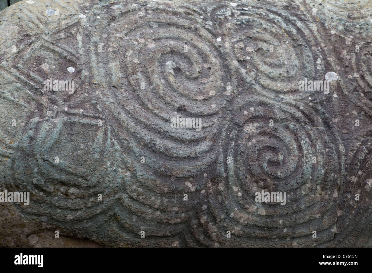 Megalithic ring carvings hi-res stock photography and images - Alamy